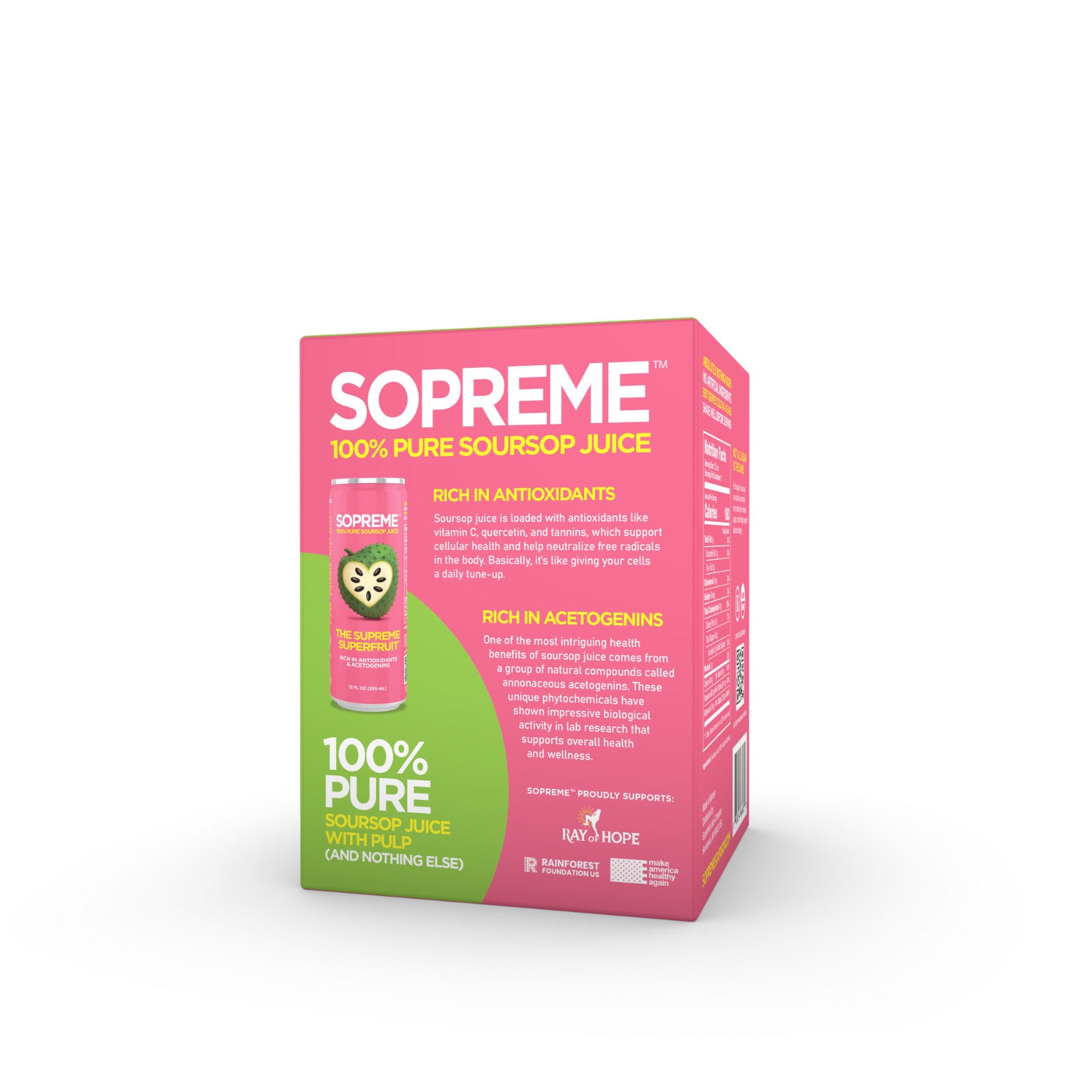 SOPREME™ Soursop Juice | 100% Pure Superfruit Beverage – SOPREME SOURSOP
