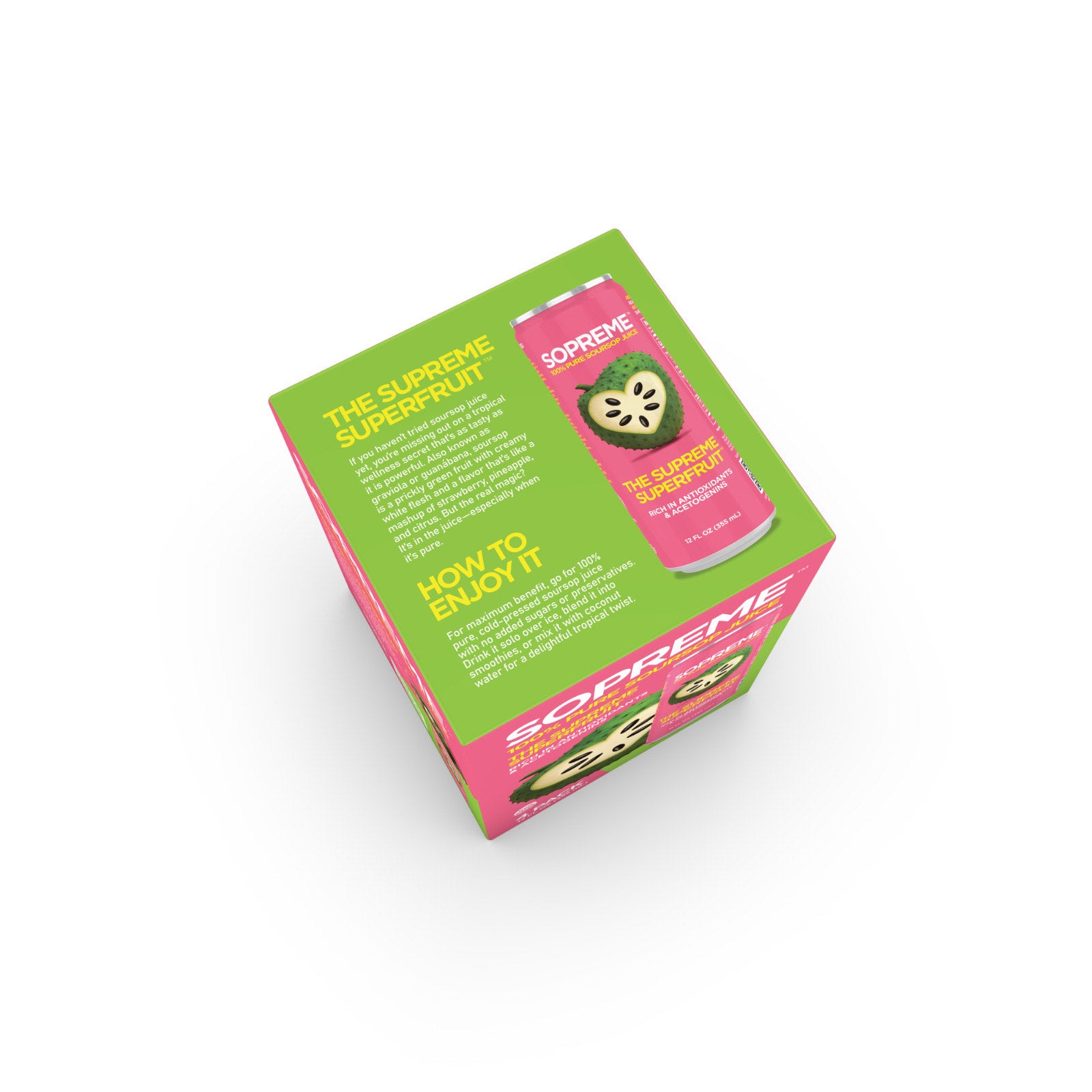 SOPREME™ Soursop Juice | 100% Pure Superfruit Beverage – SOPREME SOURSOP